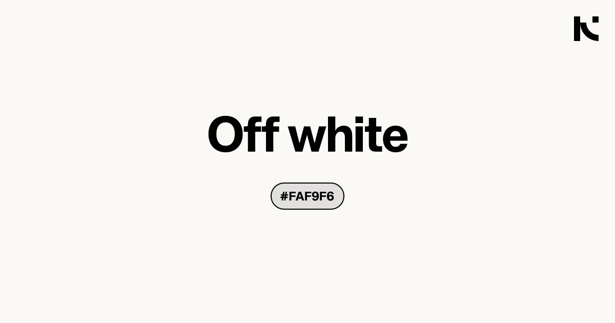 Off white | color meaning, hex code, palettes, images