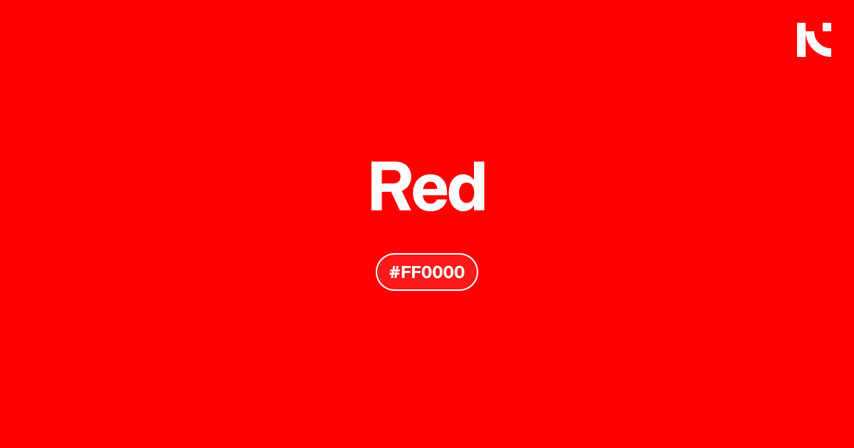 Red | color meaning, hex code, palettes, images