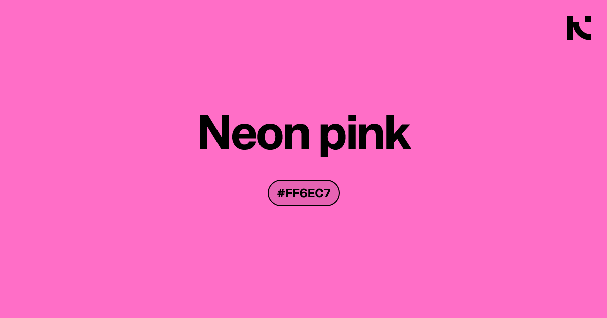 Neon pink | color meaning, hex code, palettes, images