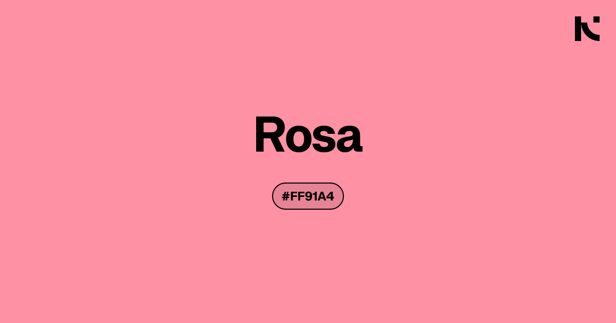 color rosa