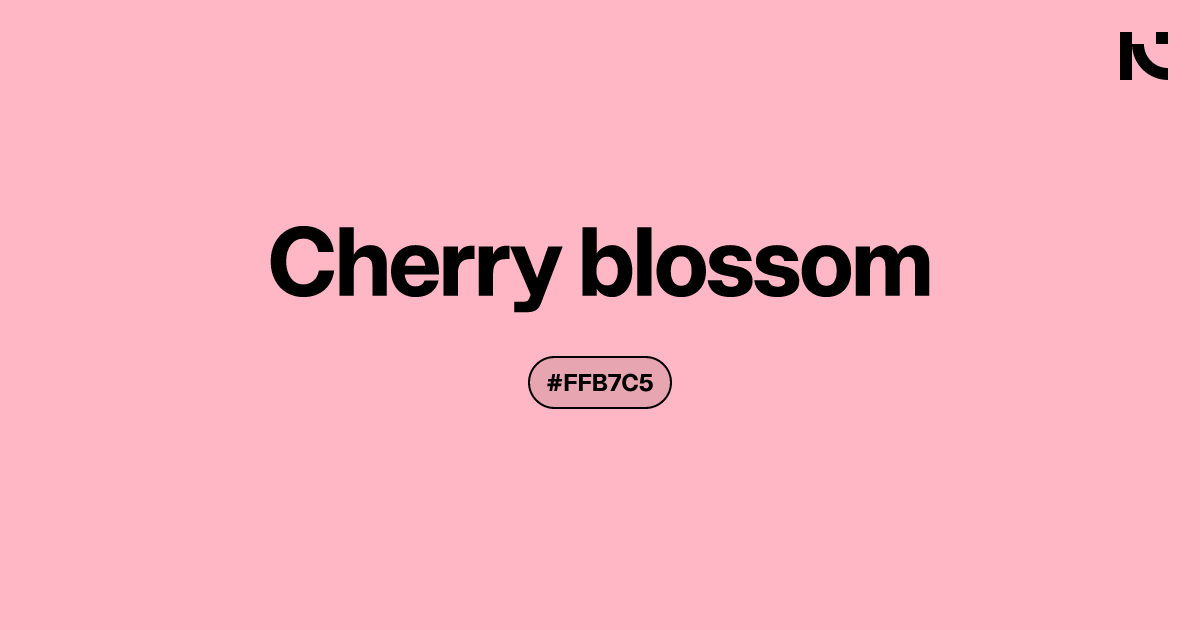 Cherry blossom | color meaning, hex code, palettes, images