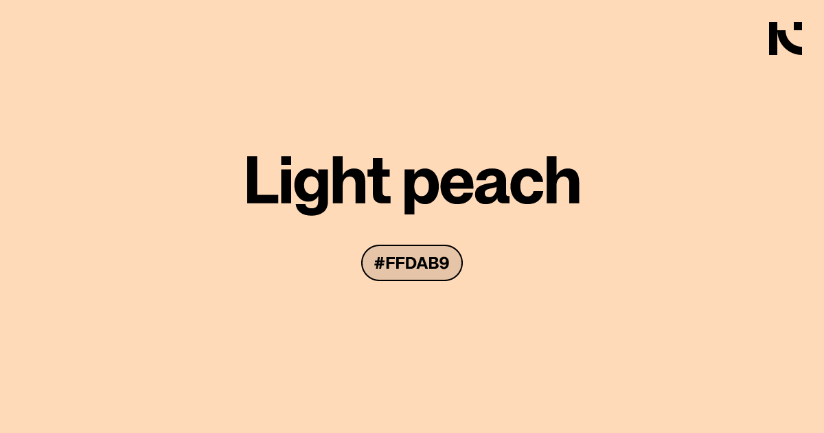 Light peach | color meaning, hex code, palettes, images
