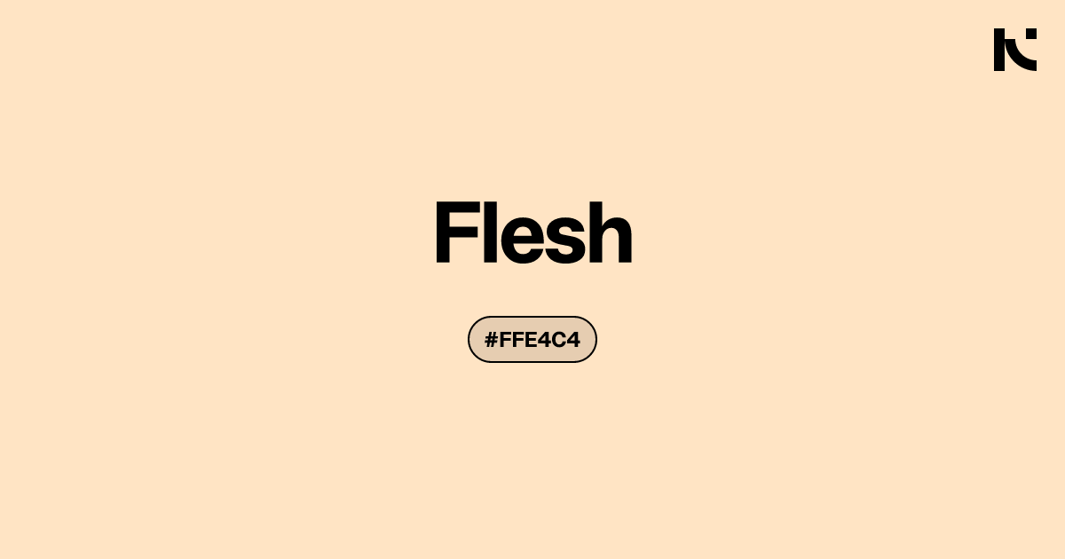 Flesh | color meaning, hex code, palettes, images