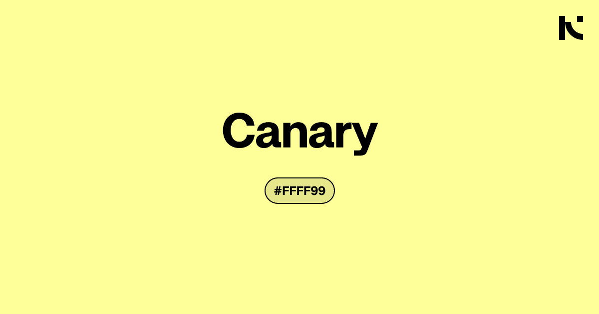 Canary | color meaning, hex code, palettes, images