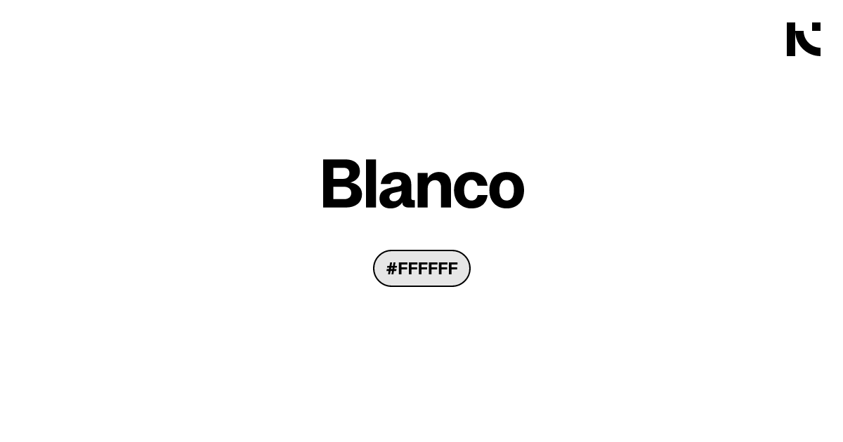 blanc color code